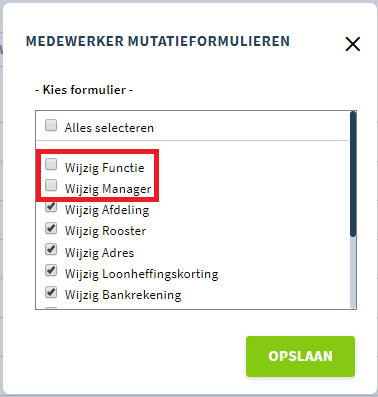 Mutatieformulieren inrichten (Business) – Nmbrs Kennisbank
